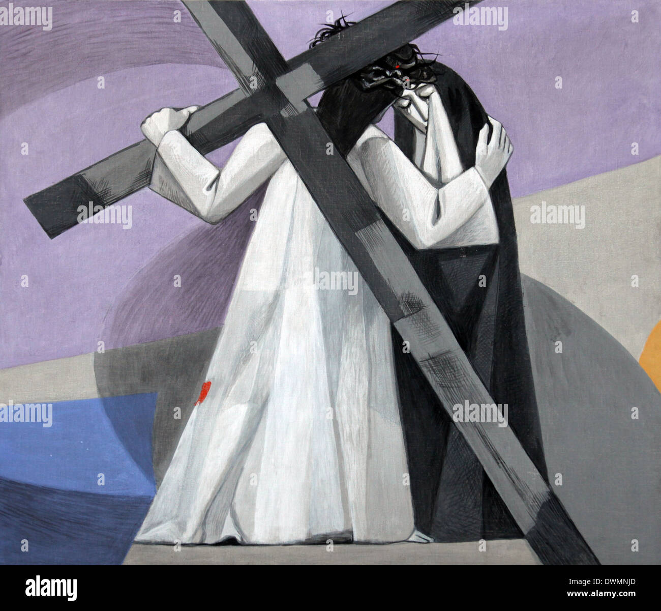 4th Stations of the Cross, Jesus meets His Mother in the Church of the ...