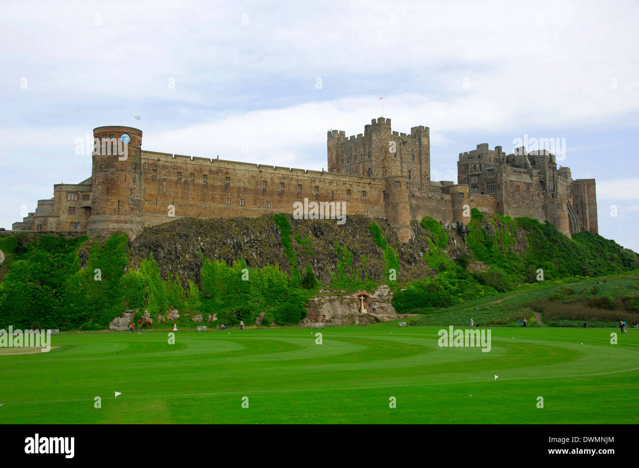 Bamburgh Castle, Bamburgh Stock Photo - Alamy
