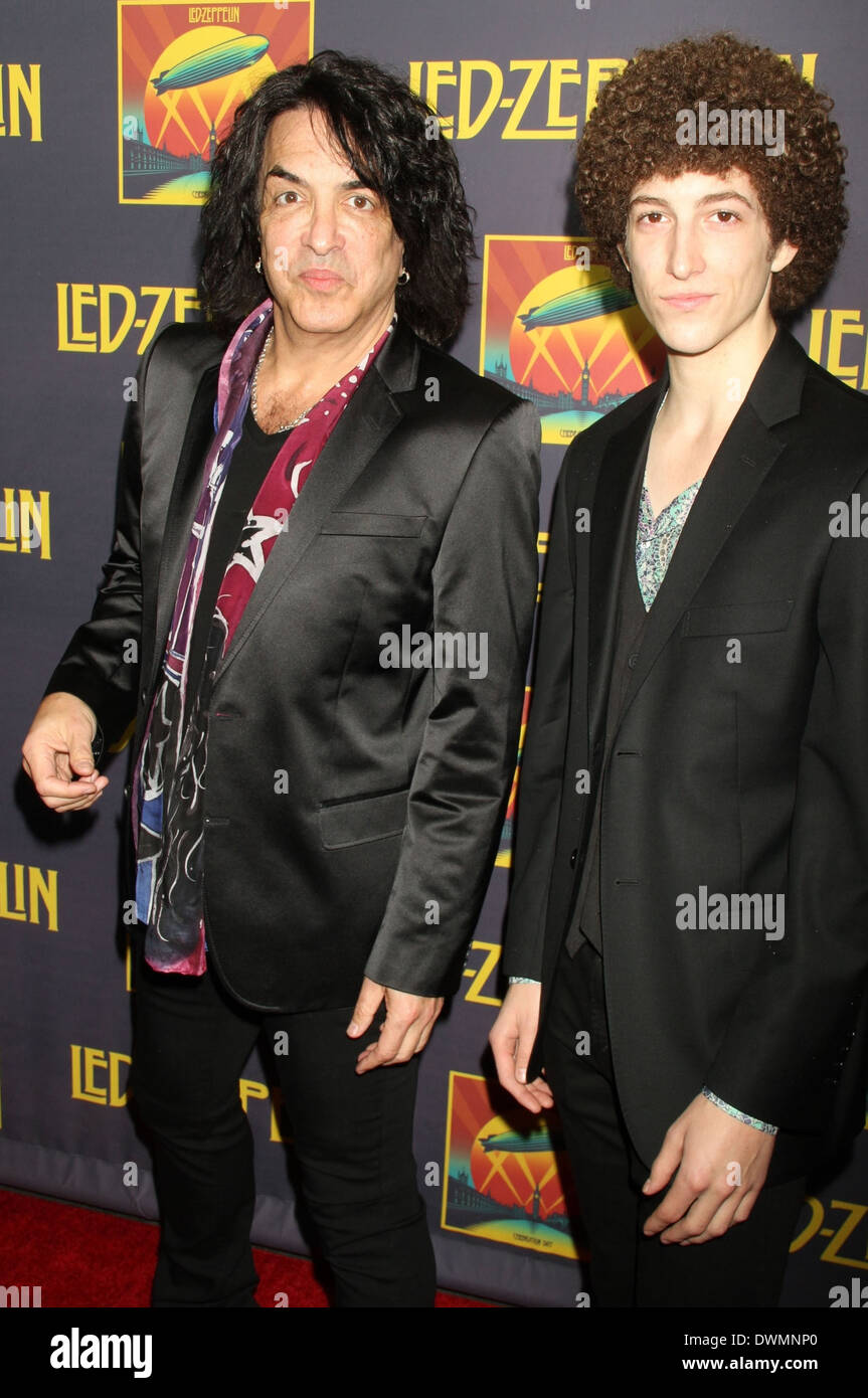 Paul Stanley and Evan Stanley Celebration Day Press Conference at The ...
