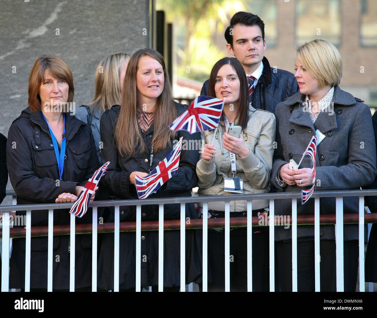 Atmosphere Catherine, Duchess of Cambridge aka Kate Middleton leaving ...