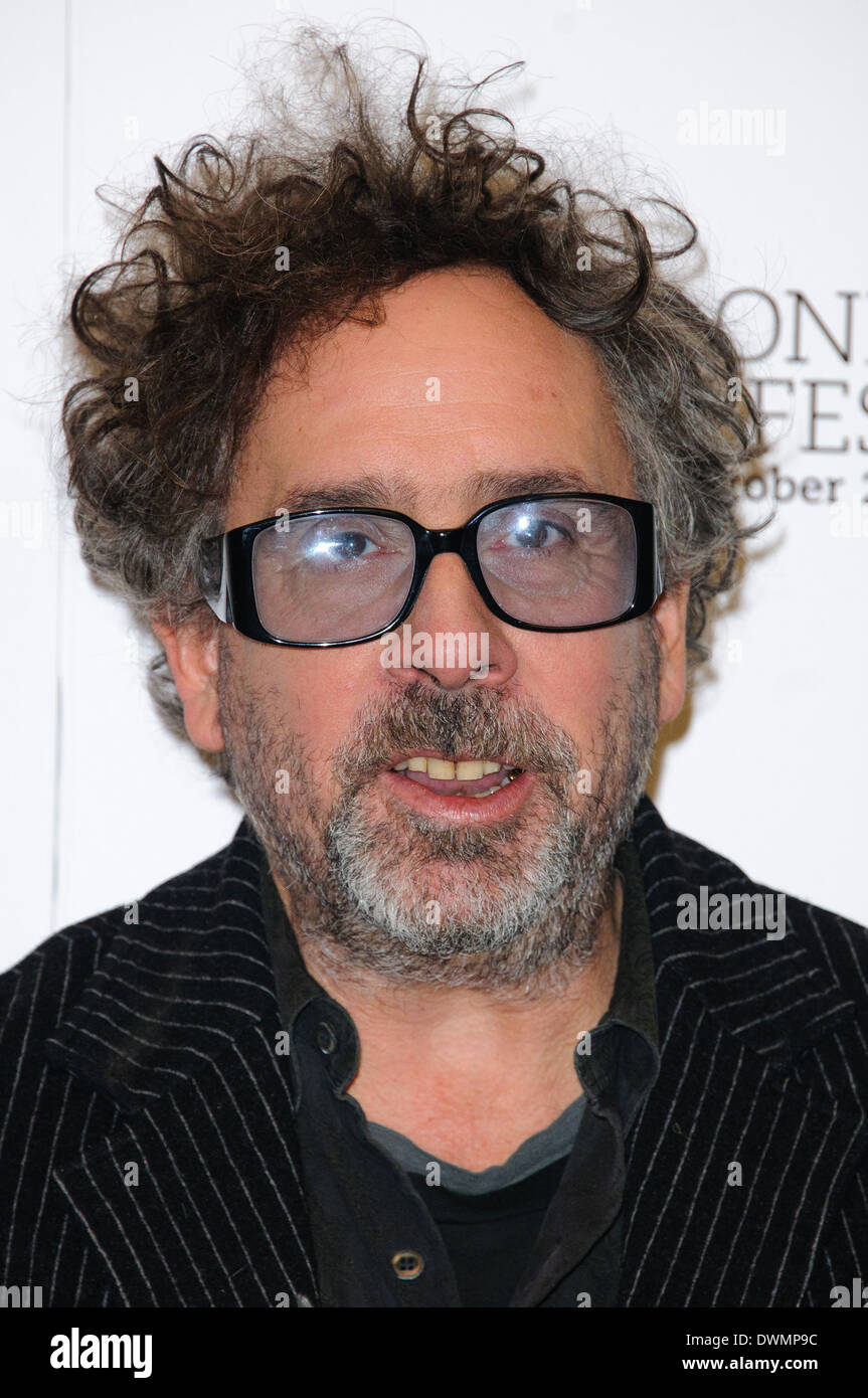 Tim burton bfi london film festival hi-res stock photography and images ...