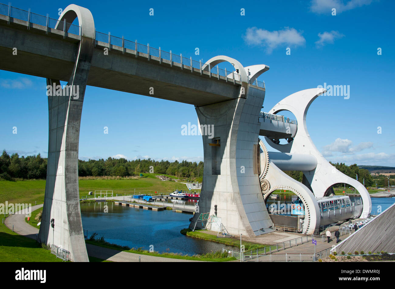 Falkirk Wheel, Bonnybridge Stock Photo - Alamy