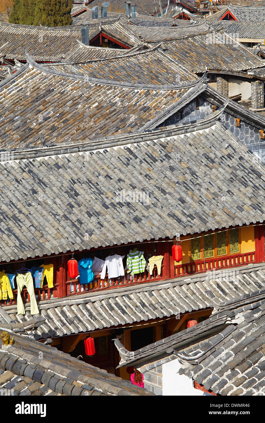 City of Lijiang, UNESCO World Heritage Site, Yunnan, China, Asia Stock ...