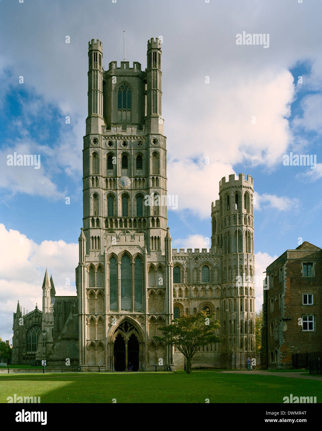 West tower ely hi-res stock photography and images - Alamy