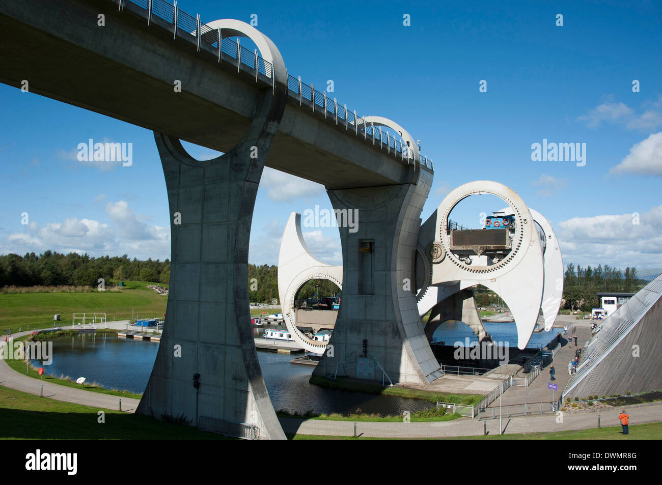 Falkirk Wheel, Bonnybridge Stock Photo - Alamy