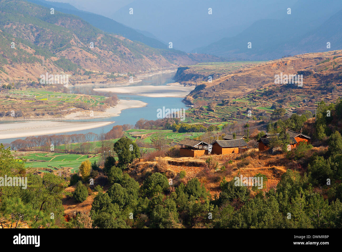 Yangtze River, Yunnan, China, Asia Stock Photo - Alamy