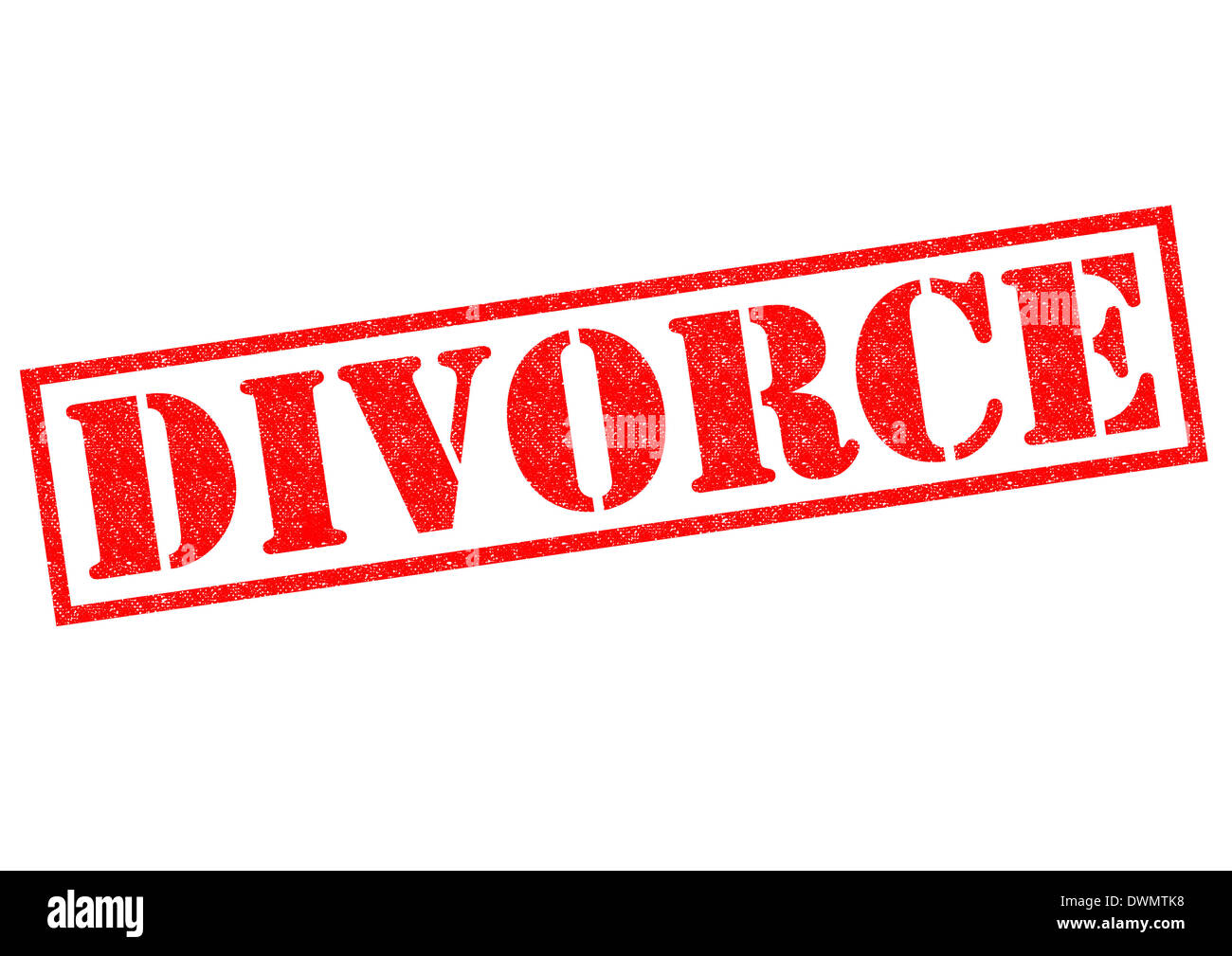 DIVORCE red Rubber Stamp over a white background Stock Photo - Alamy
