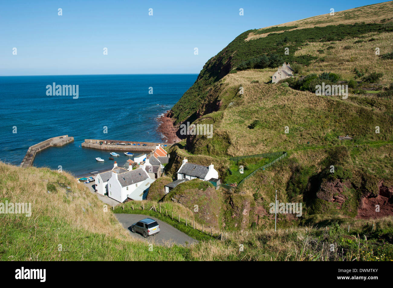 Fishing village pennan hi-res stock photography and images - Alamy