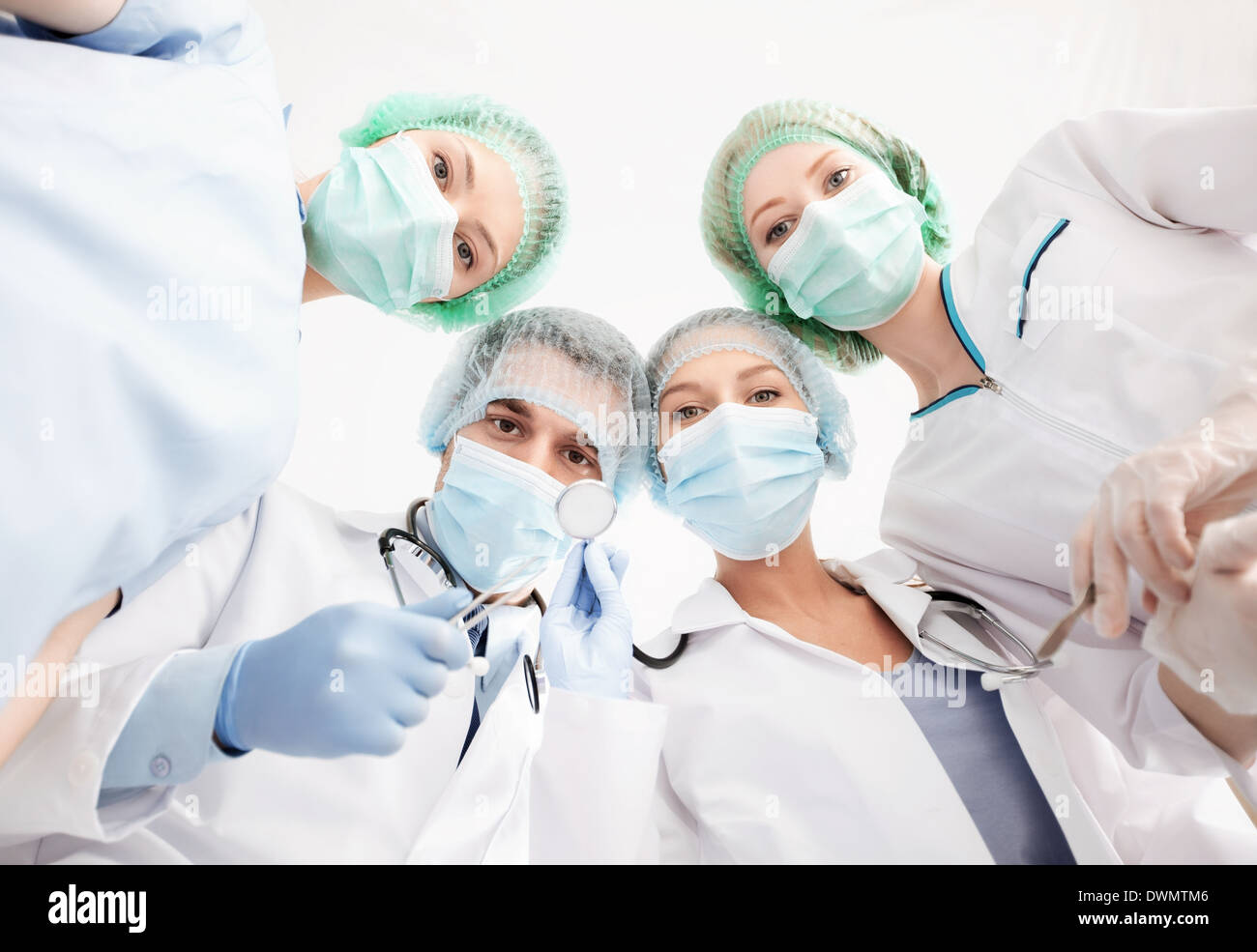 group of doctors in operating room Stock Photo - Alamy