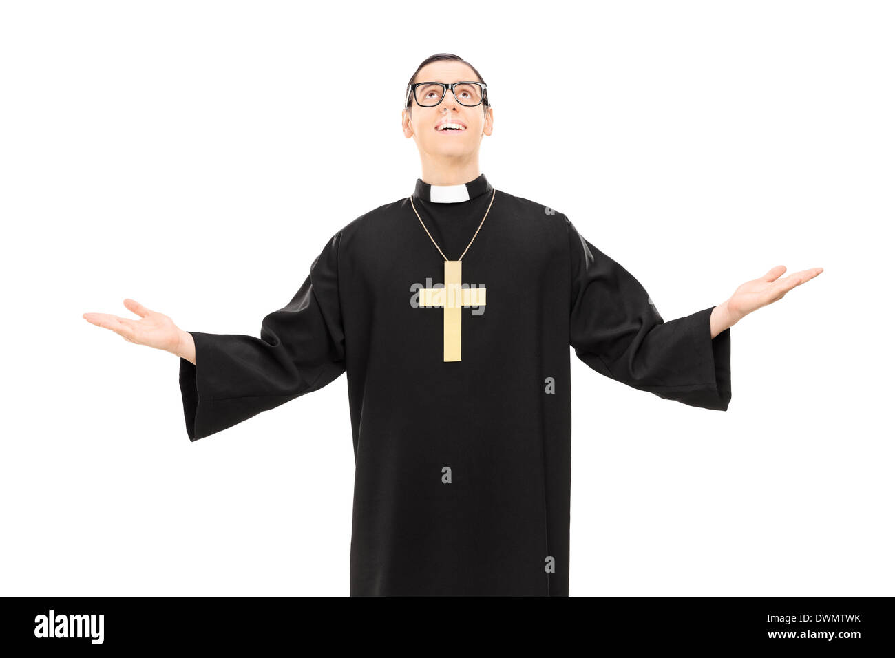 Praying father hi-res stock photography and images - Alamy