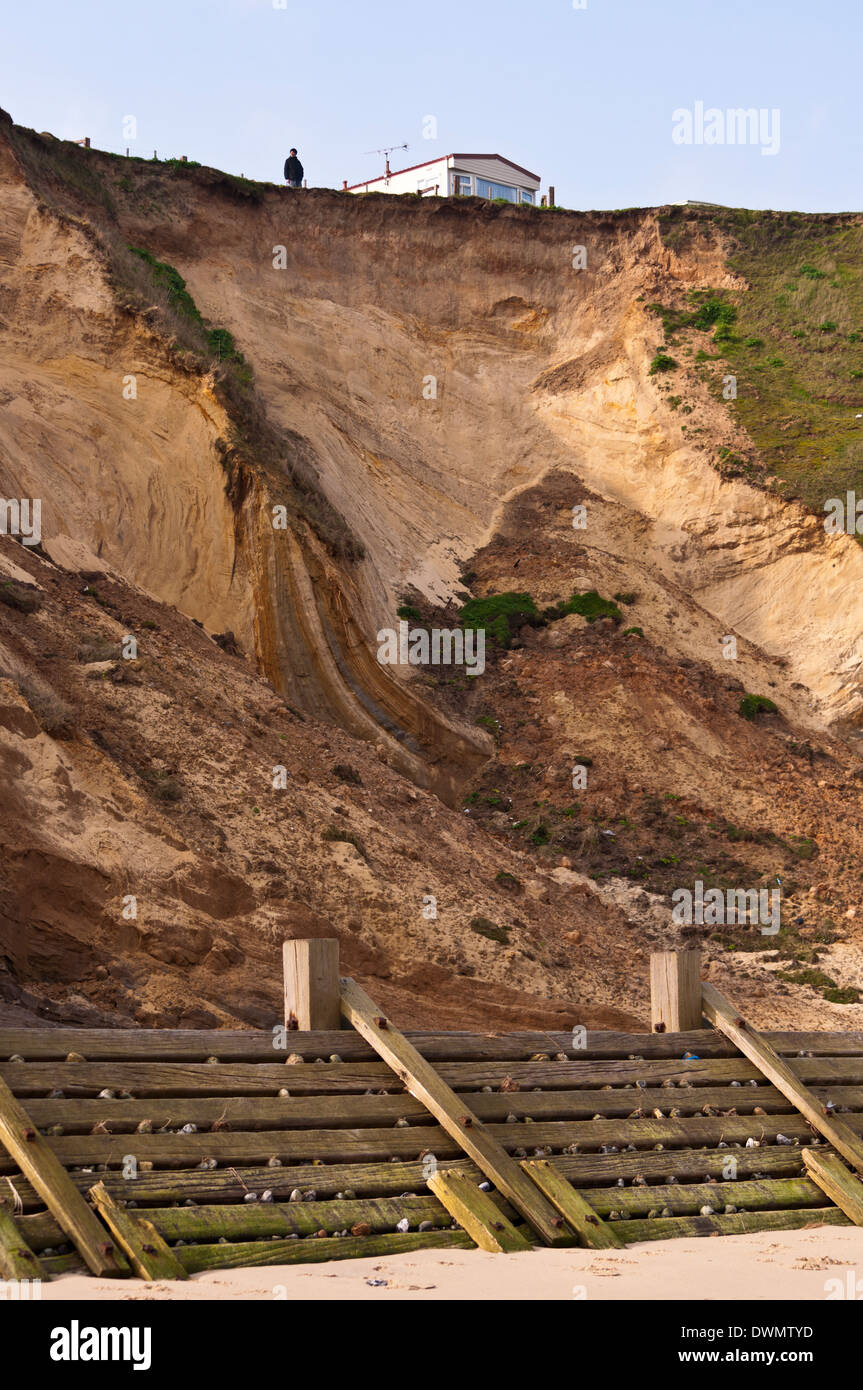 Mundesley Cliff Erosion High Resolution Stock Photography and Images ...