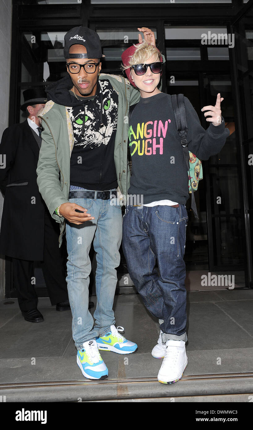 X Factor contestants Simeon Dixon and Charlotte Rundle aka MK1 ...