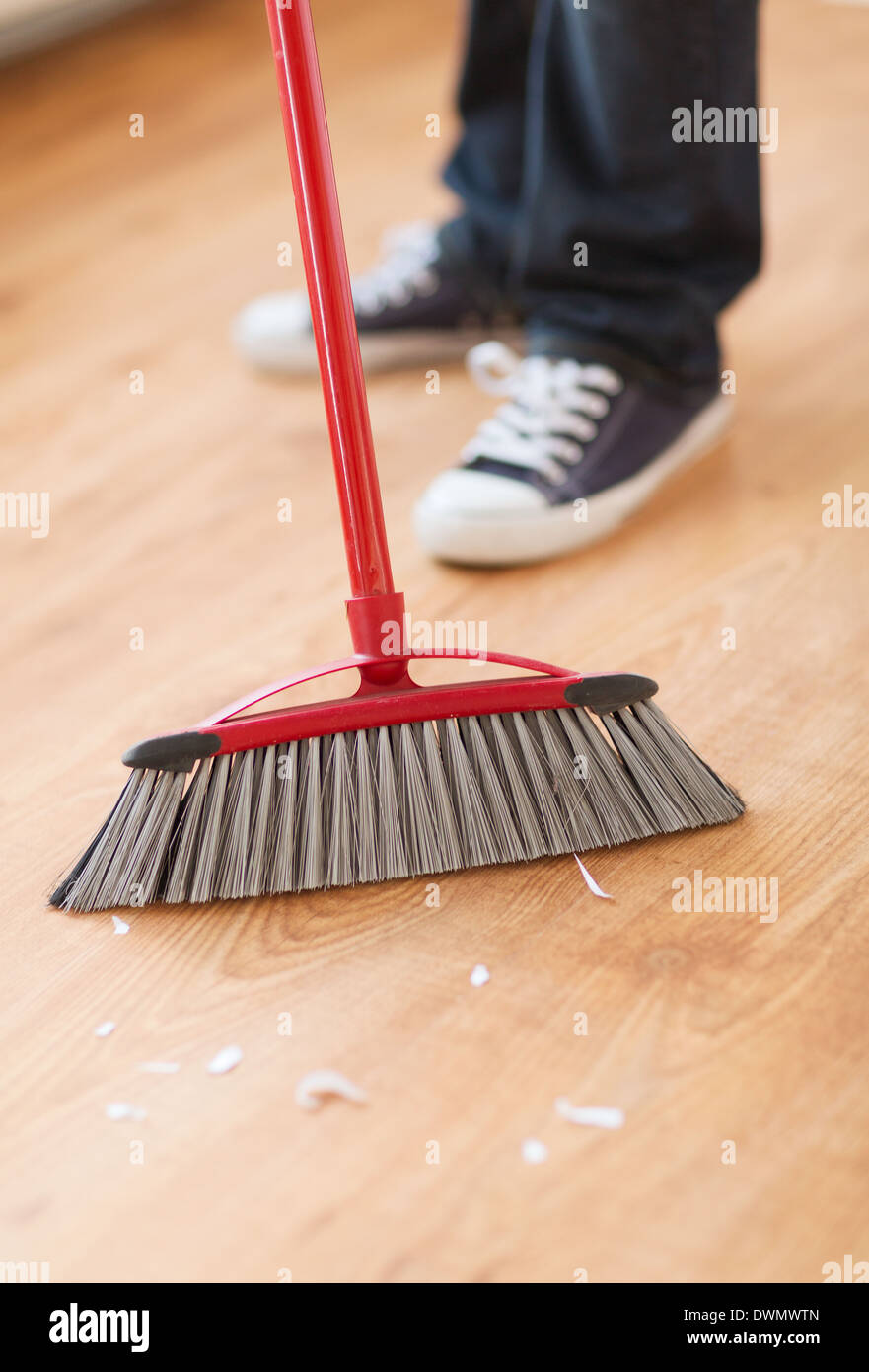 Close up mopping floor hi-res stock photography and images - Alamy