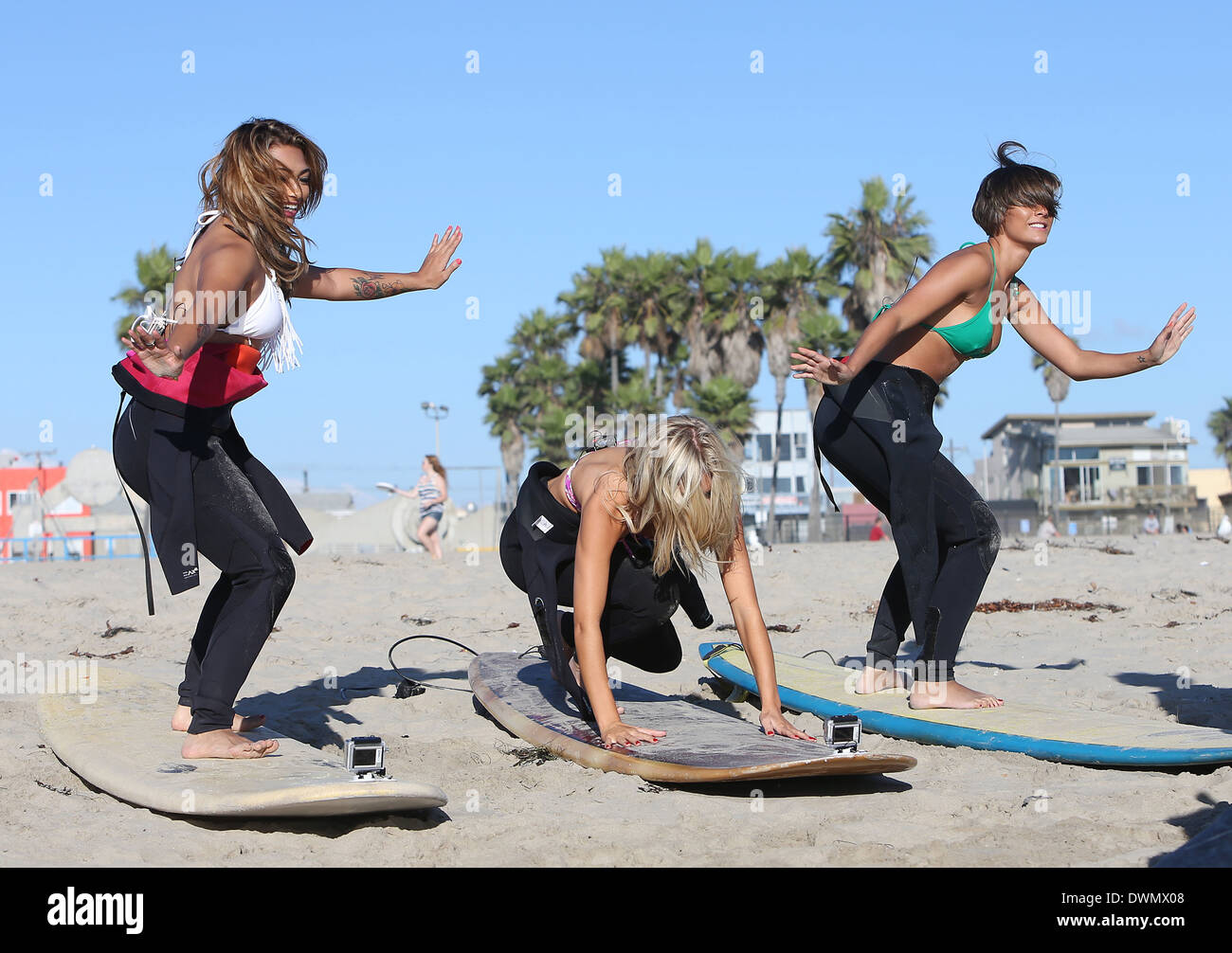 Vanessa White, Mollie King and Frankie Sandford of The Saturdays take ...