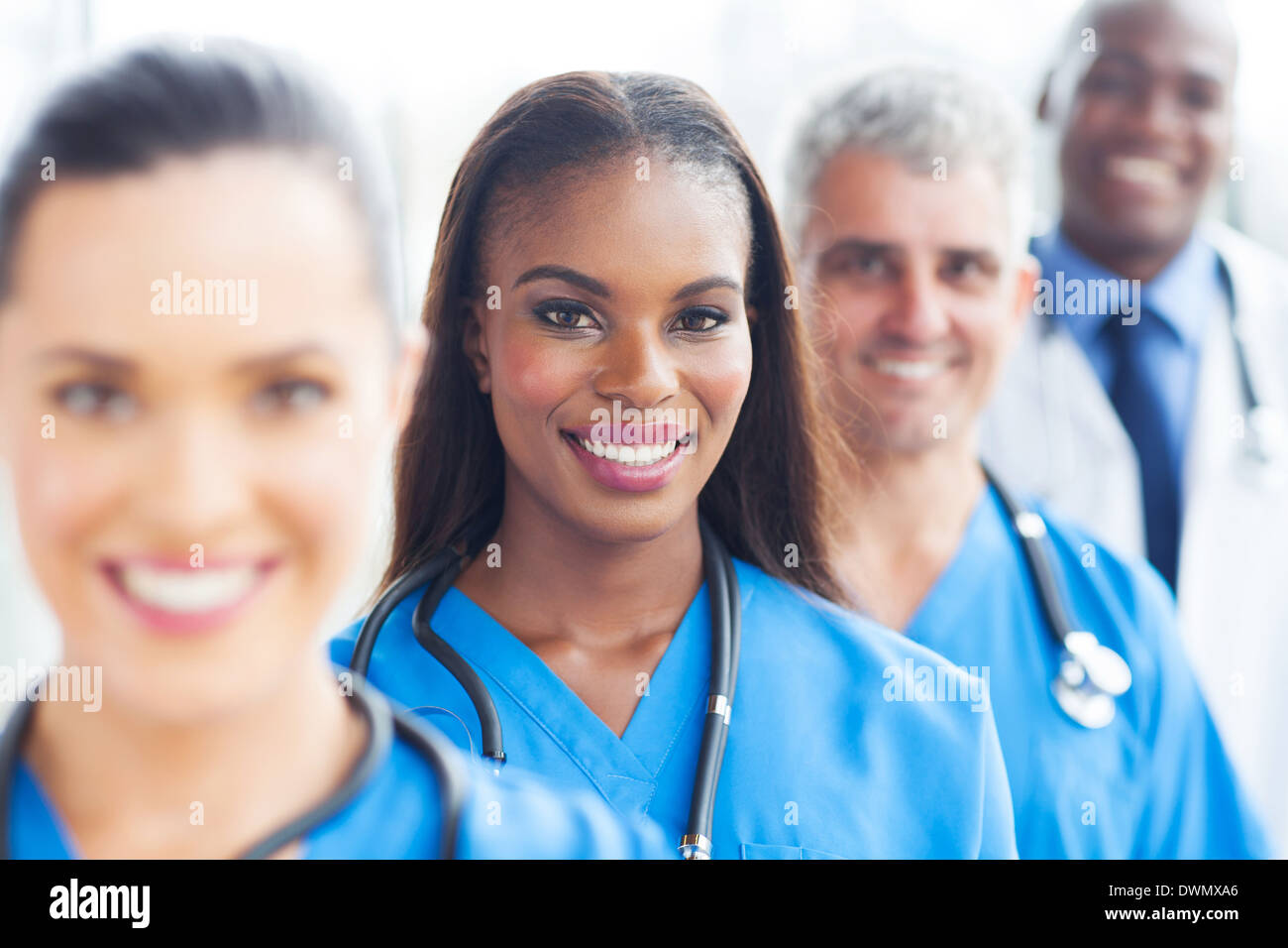 Multicultural medical team hi-res stock photography and images - Alamy