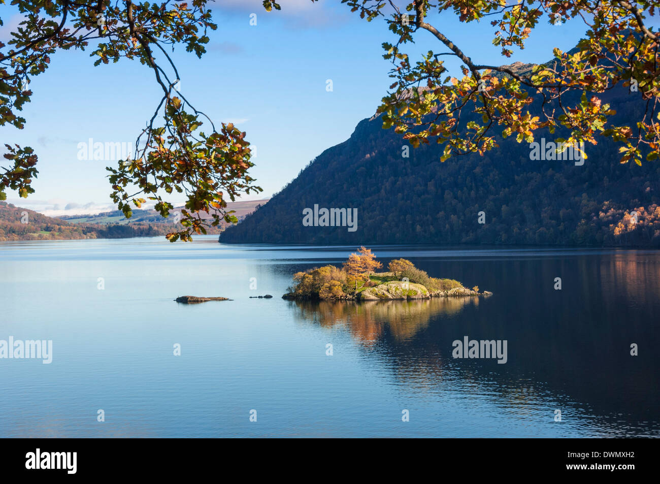 Autumn, Norfolk Island, Lake Ullswater, Lake District National Park ...