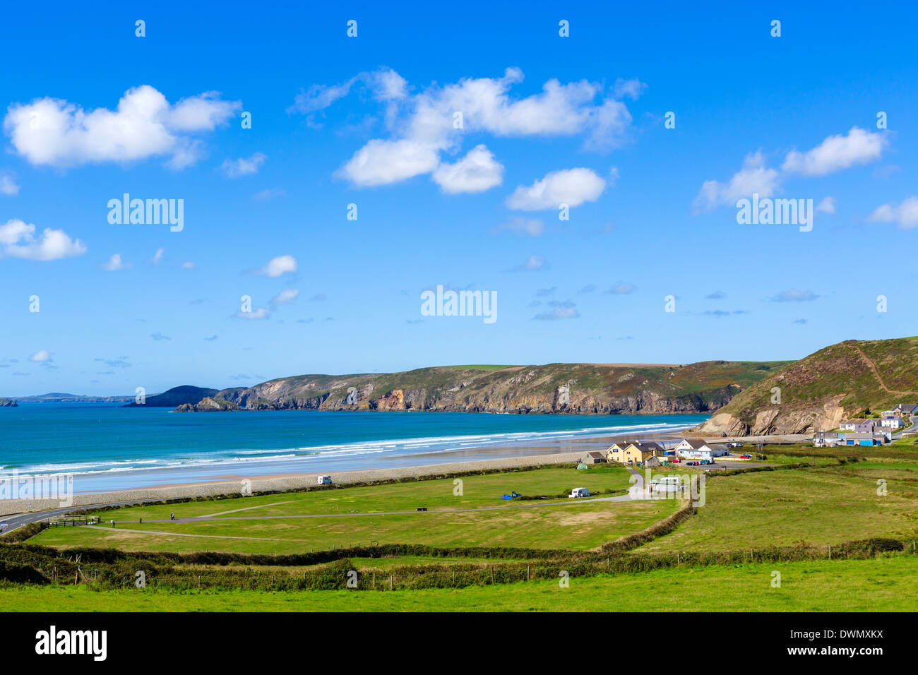 Newgale beach pembrokeshire summer hi-res stock photography and images ...