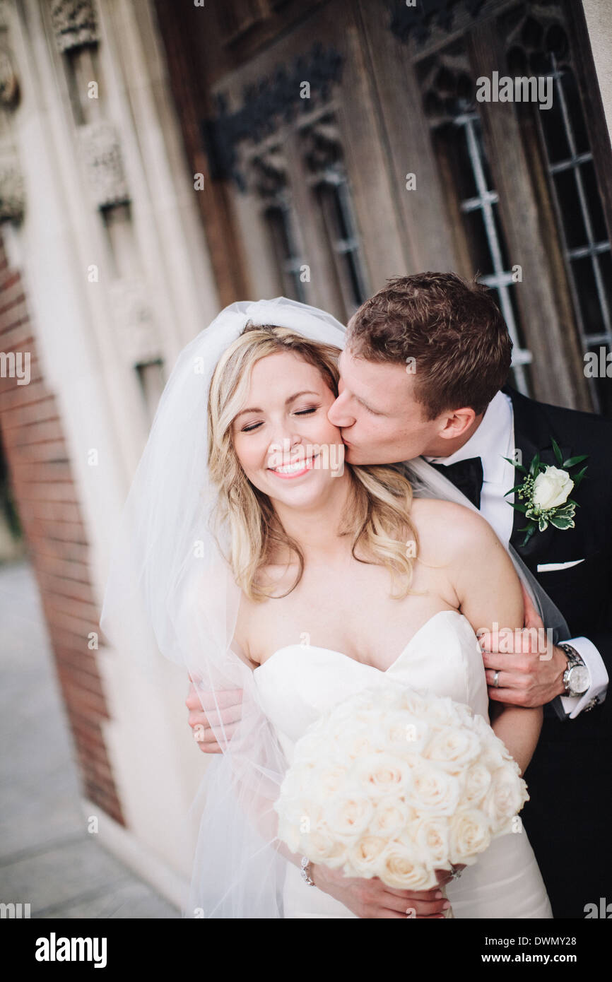Bride and Groom Stock Photo - Alamy