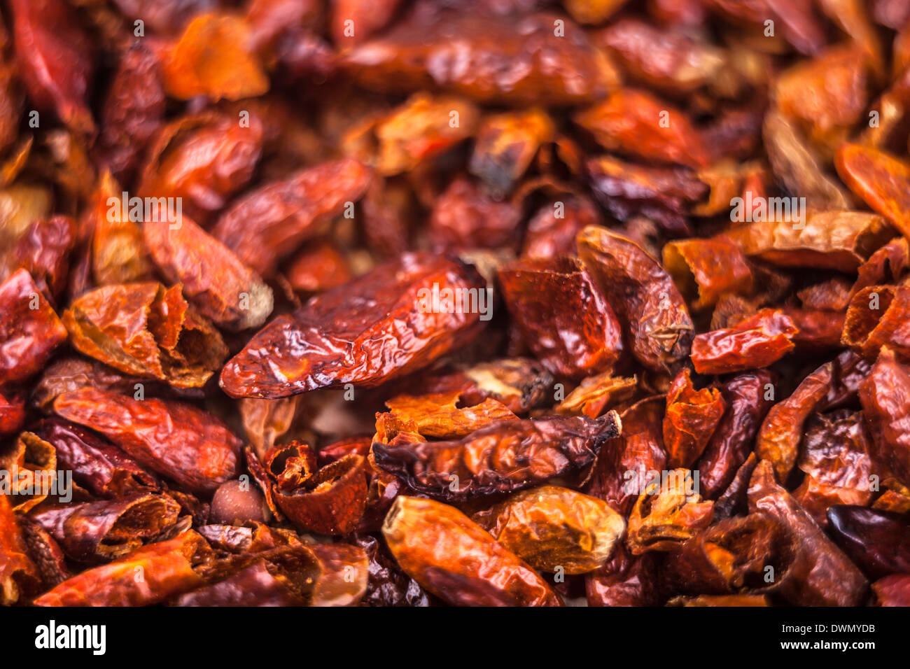 Indian dried red chillies hi-res stock photography and images - Alamy