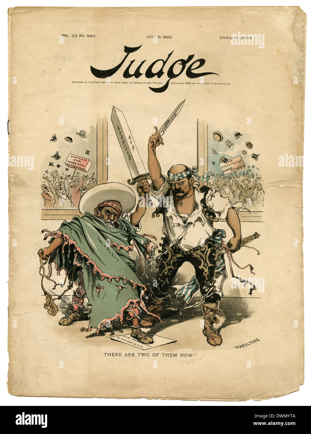 Judge magazine 1892 hi-res stock photography and images - Alamy
