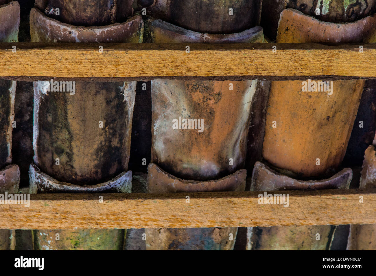 Mosaic roof tile hi-res stock photography and images - Alamy