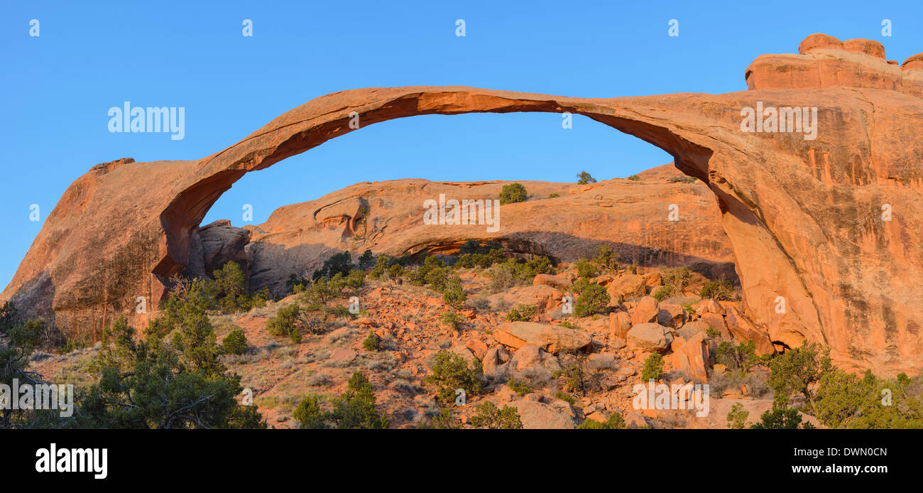 Landscape Arch, Devils Garden, Arches National Park, Utah, United ...