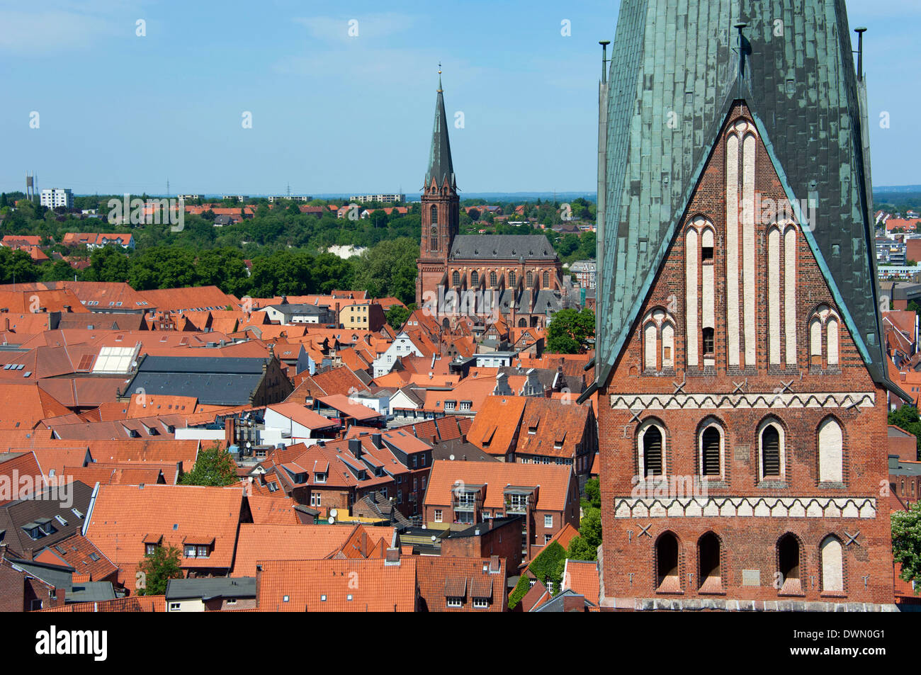 Luneburg water tower lower germany hi-res stock photography and images ...