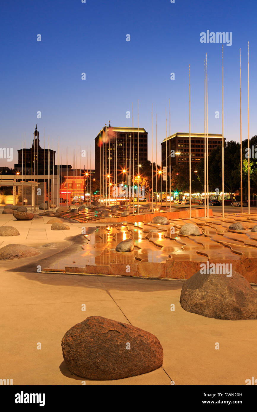 San Jose City Hall Plaza, California, USA Stock Photo - Alamy