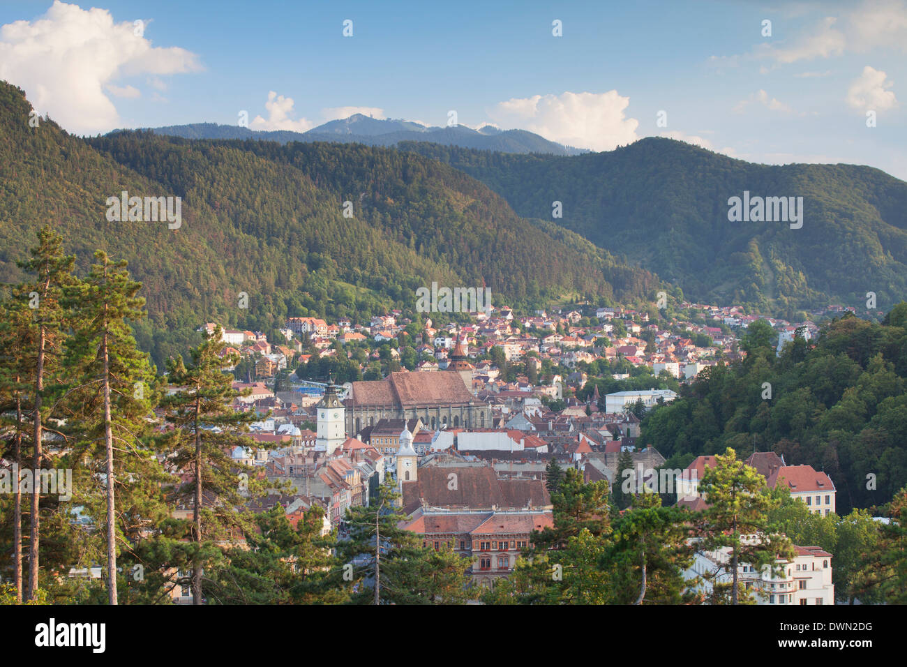 Brasov view from above hi-res stock photography and images - Alamy