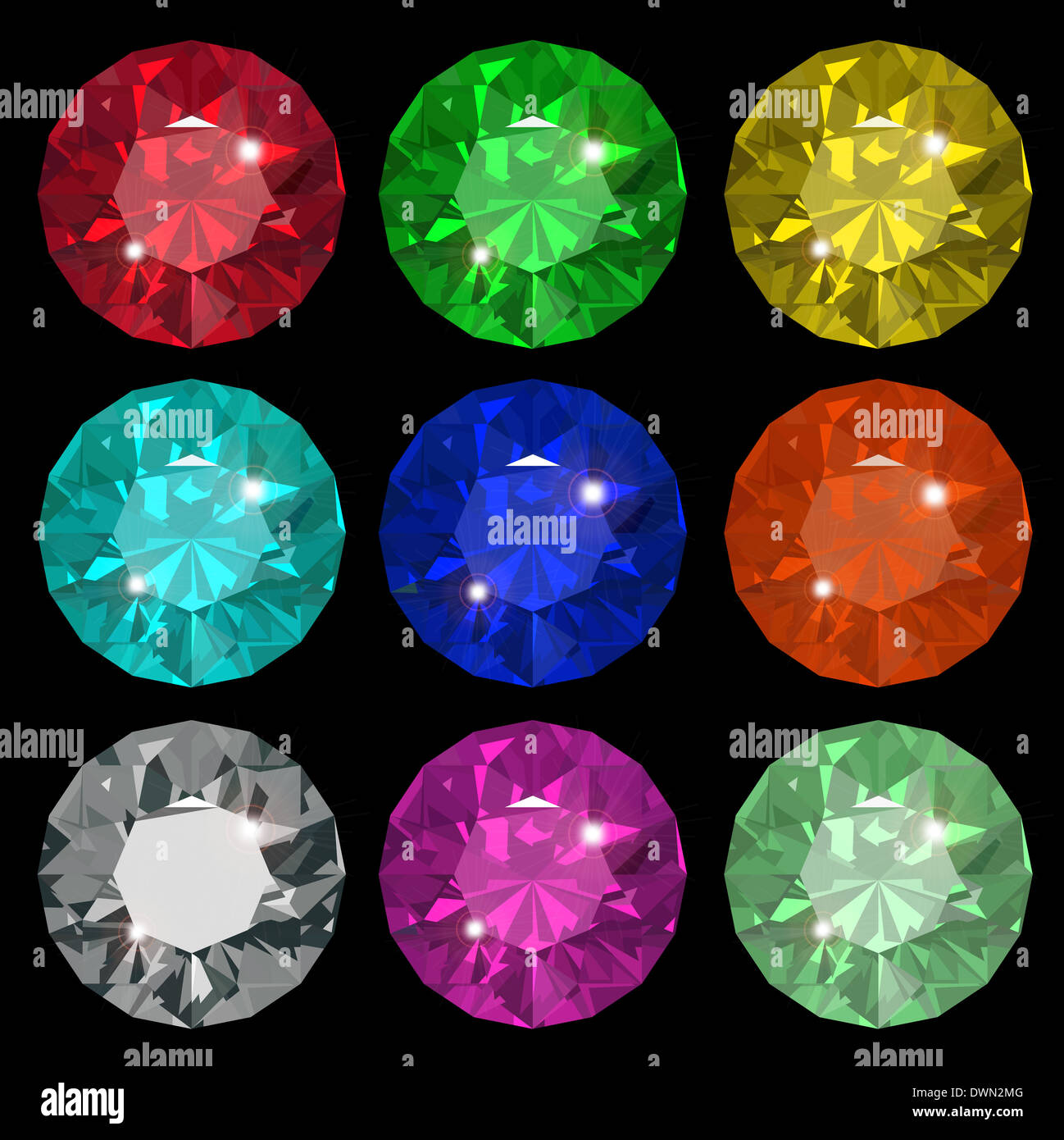 Bright jewel hi-res stock photography and images - Alamy