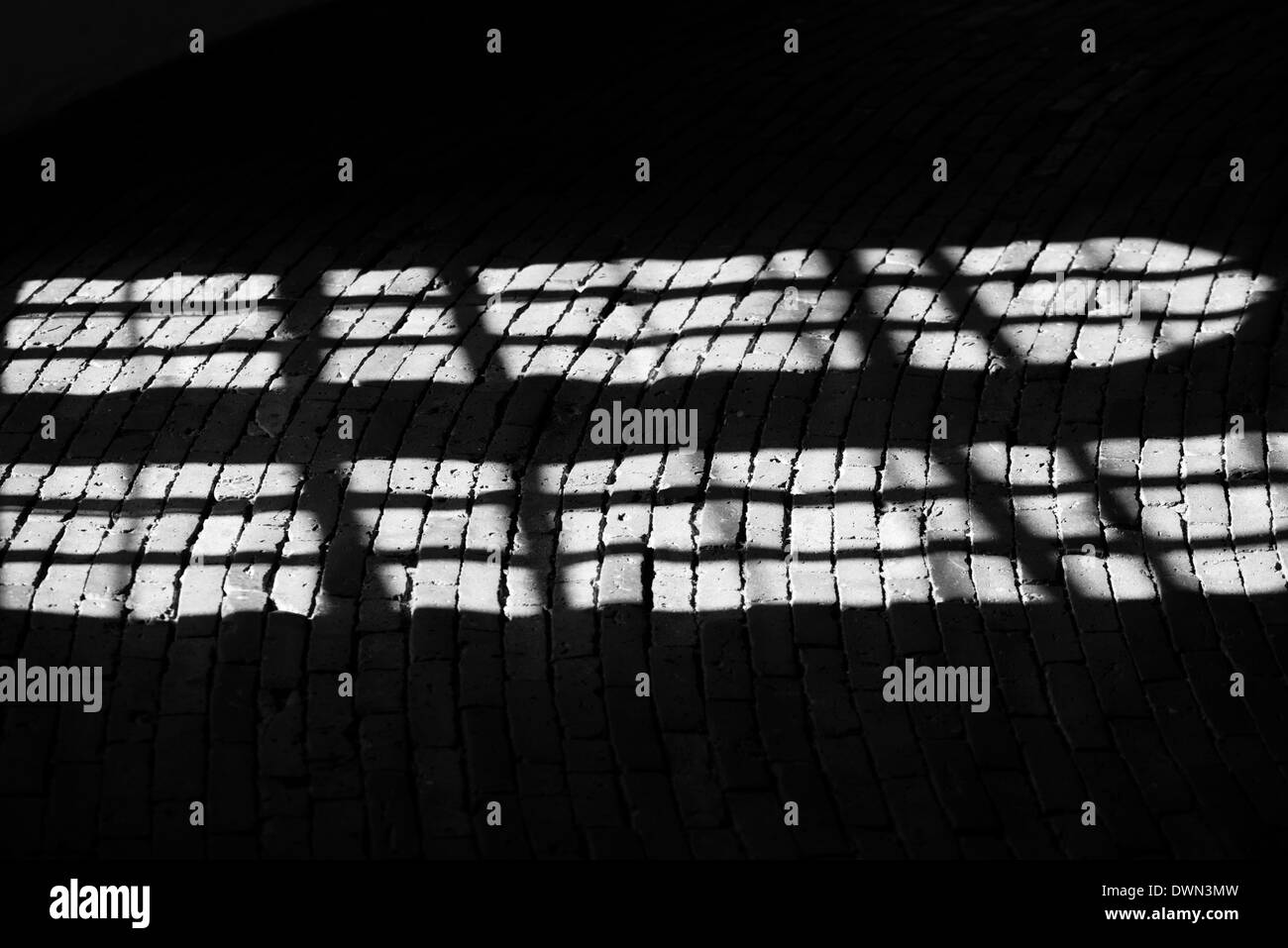 Brick through window hi-res stock photography and images - Alamy