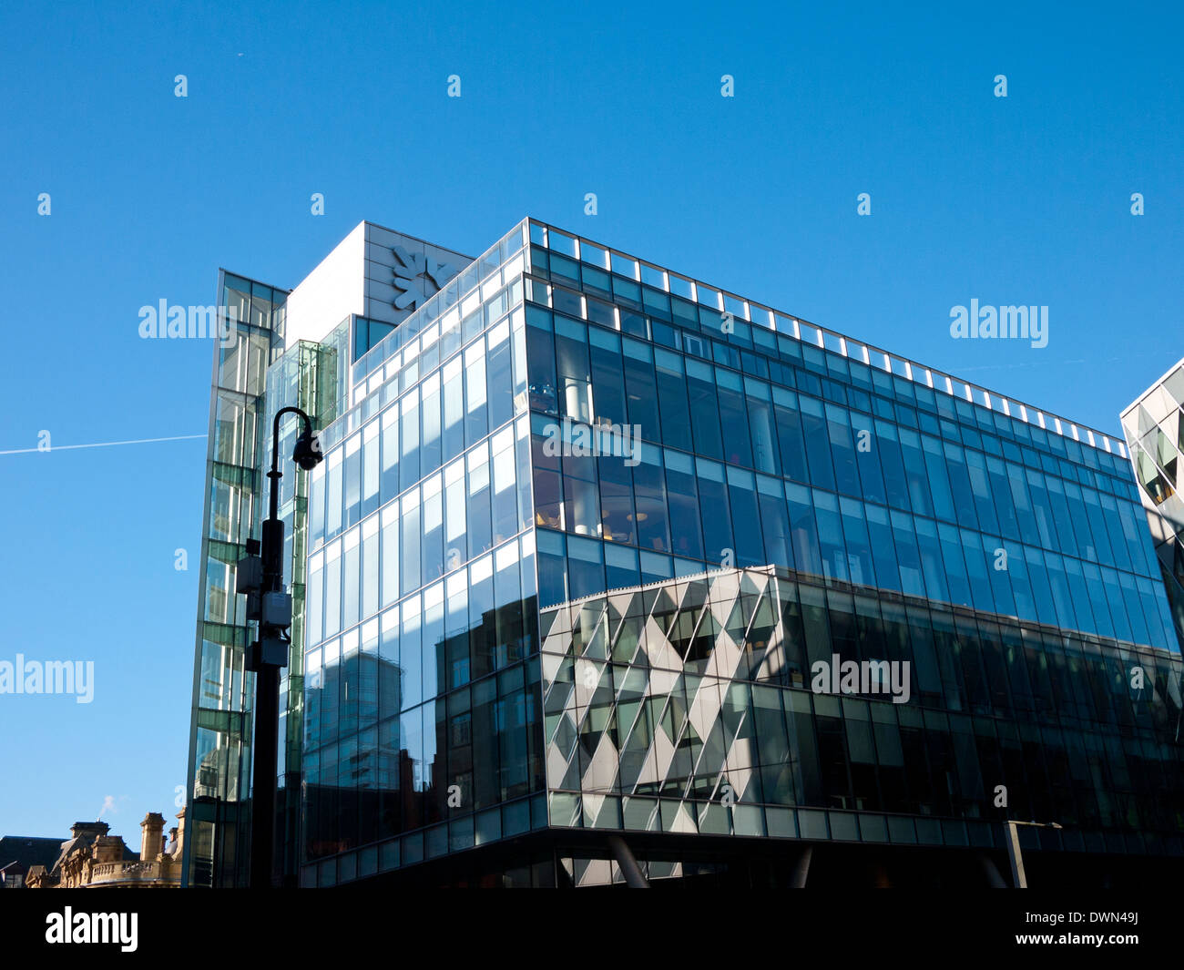 Glass Building, Manchester City Centre, Manchester, UK Stock Photo - Alamy