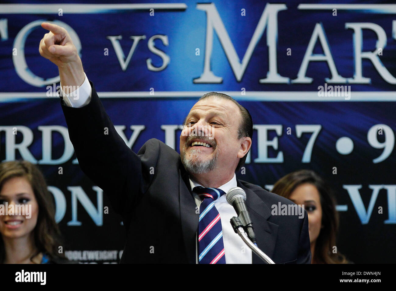 New York, NY, USA. 11th Mar, 2014. Sampson Lewkowicz, manager and ...