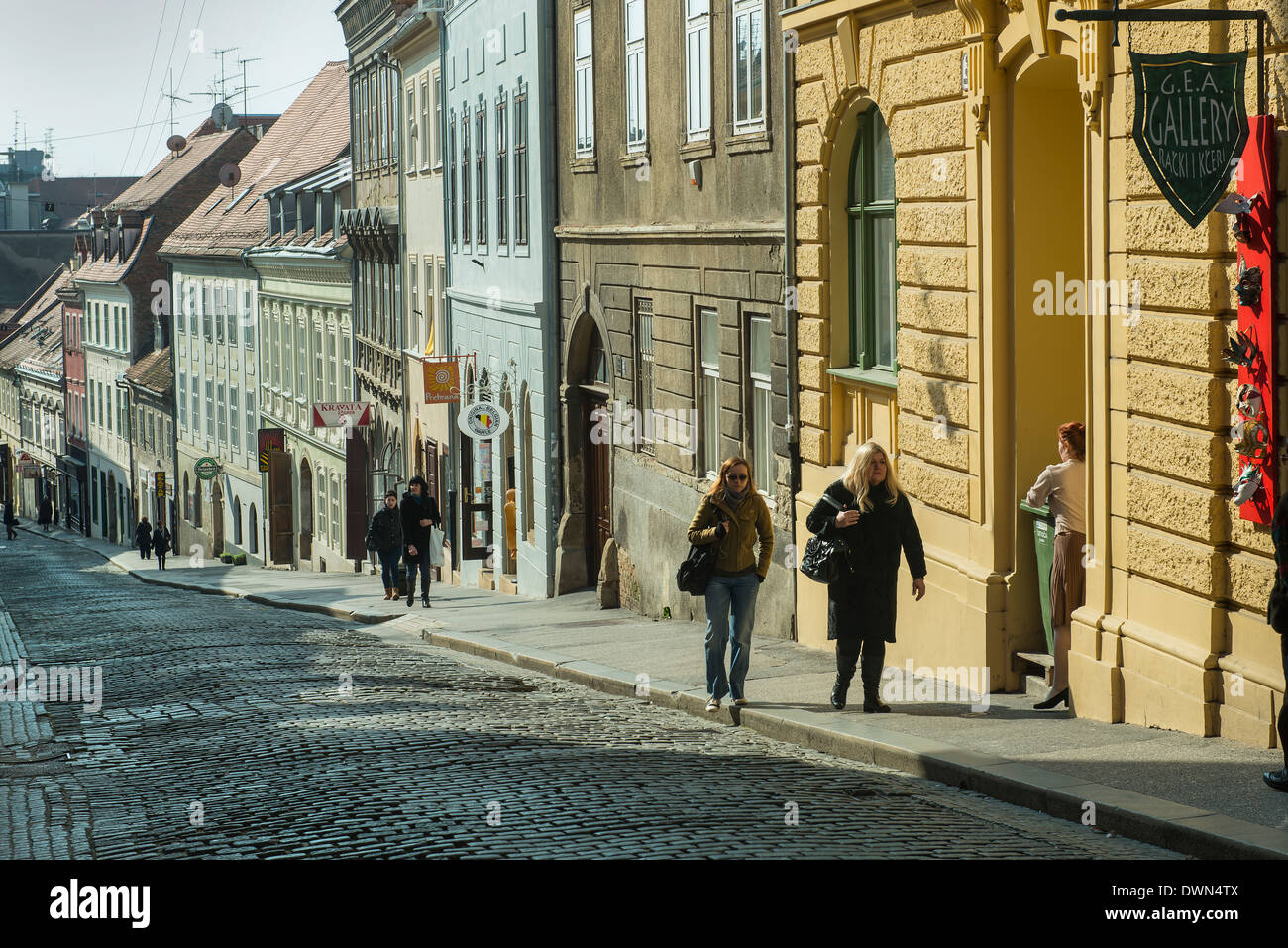 Radiceva street in zagreb hi-res stock photography and images - Alamy