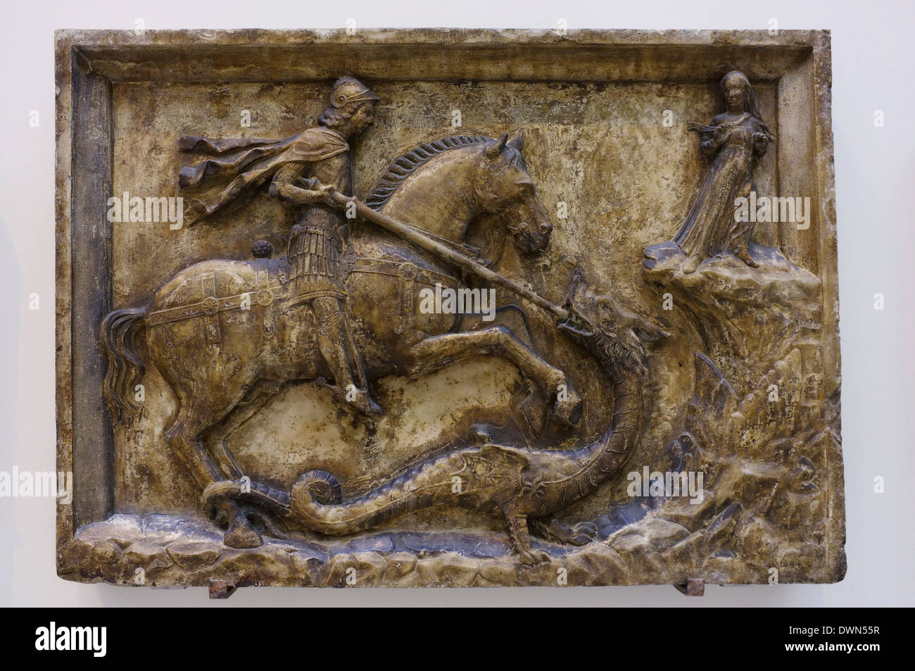 Saint george the dragon slayer hi-res stock photography and images - Alamy