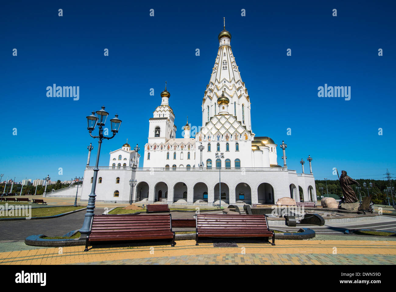 All Saints Orthodox Church in Minsk, Belarus, Europe Stock Photo - Alamy