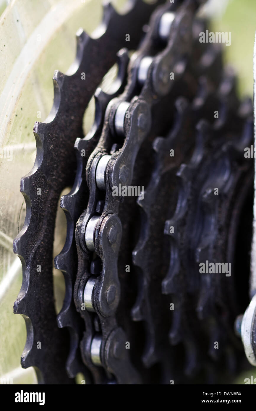 Bicycle chain hi-res stock photography and images - Alamy