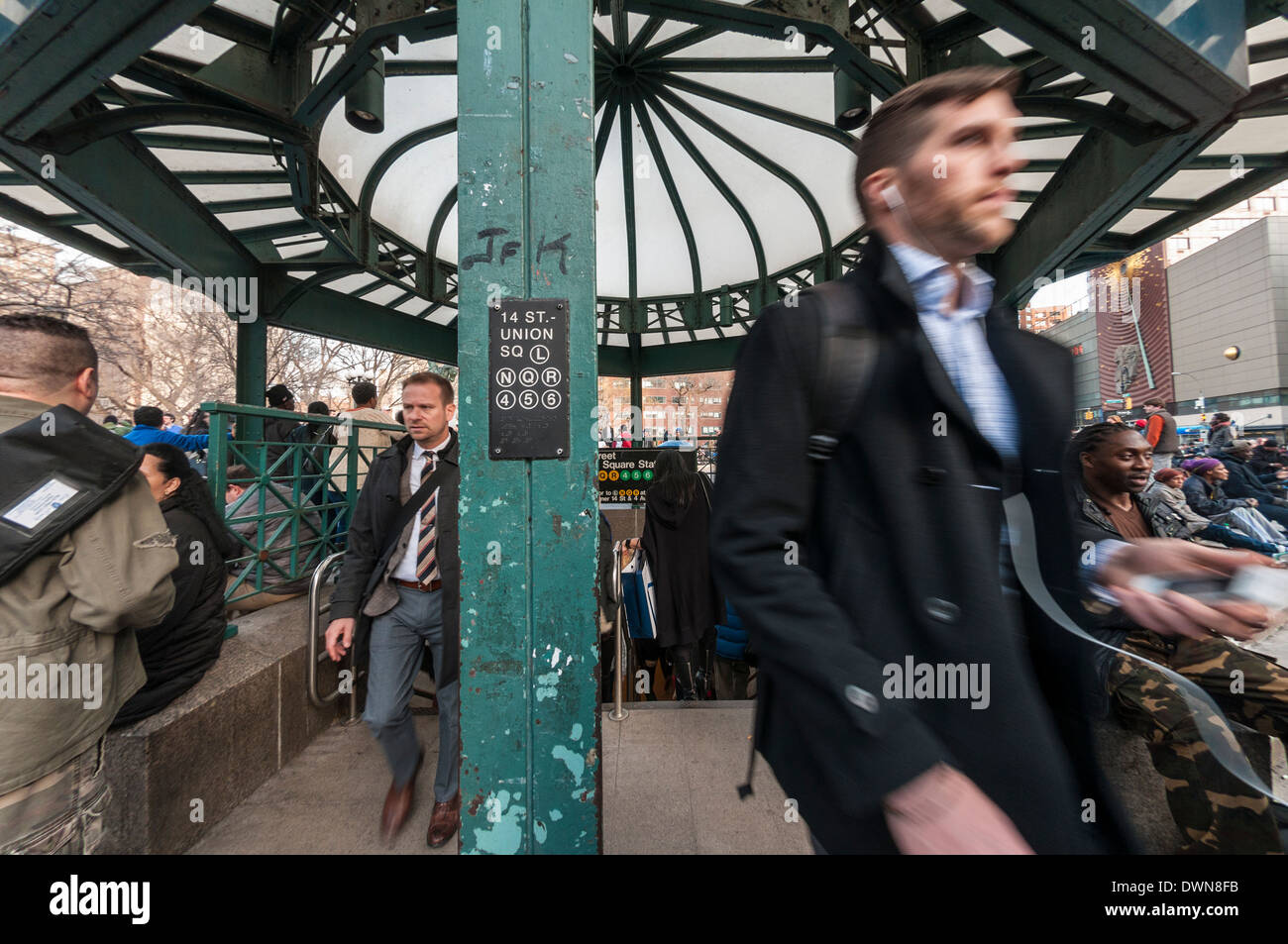 New York, NY - Union Square Subway Station Stock Photo - Alamy
