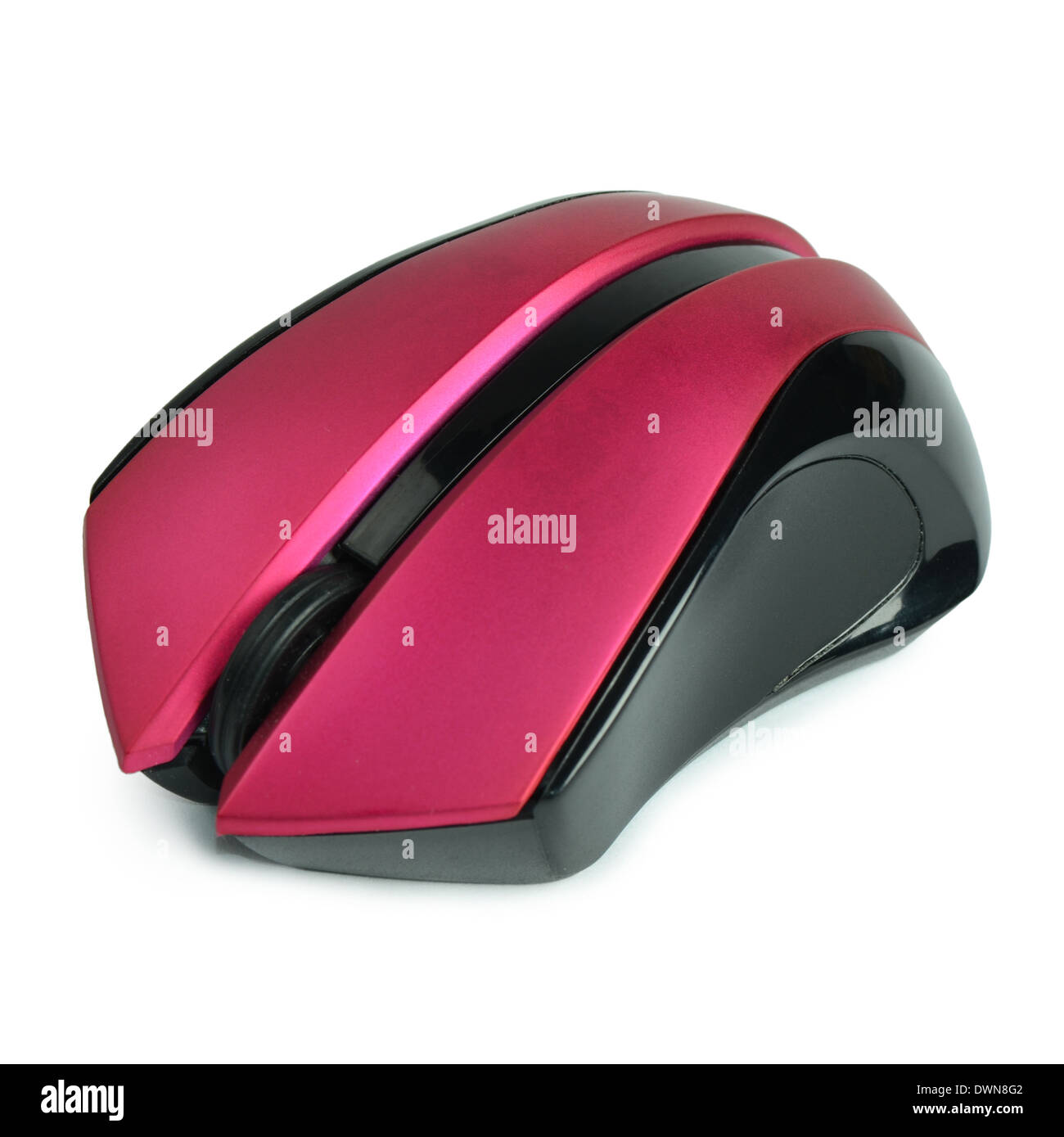 The computer mouse isolated on white background Stock Photo - Alamy