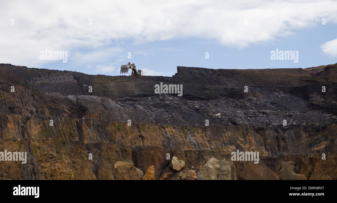 Open Pit Copper Mine Zambia Stock Photos & Open Pit Copper Mine Zambia ...