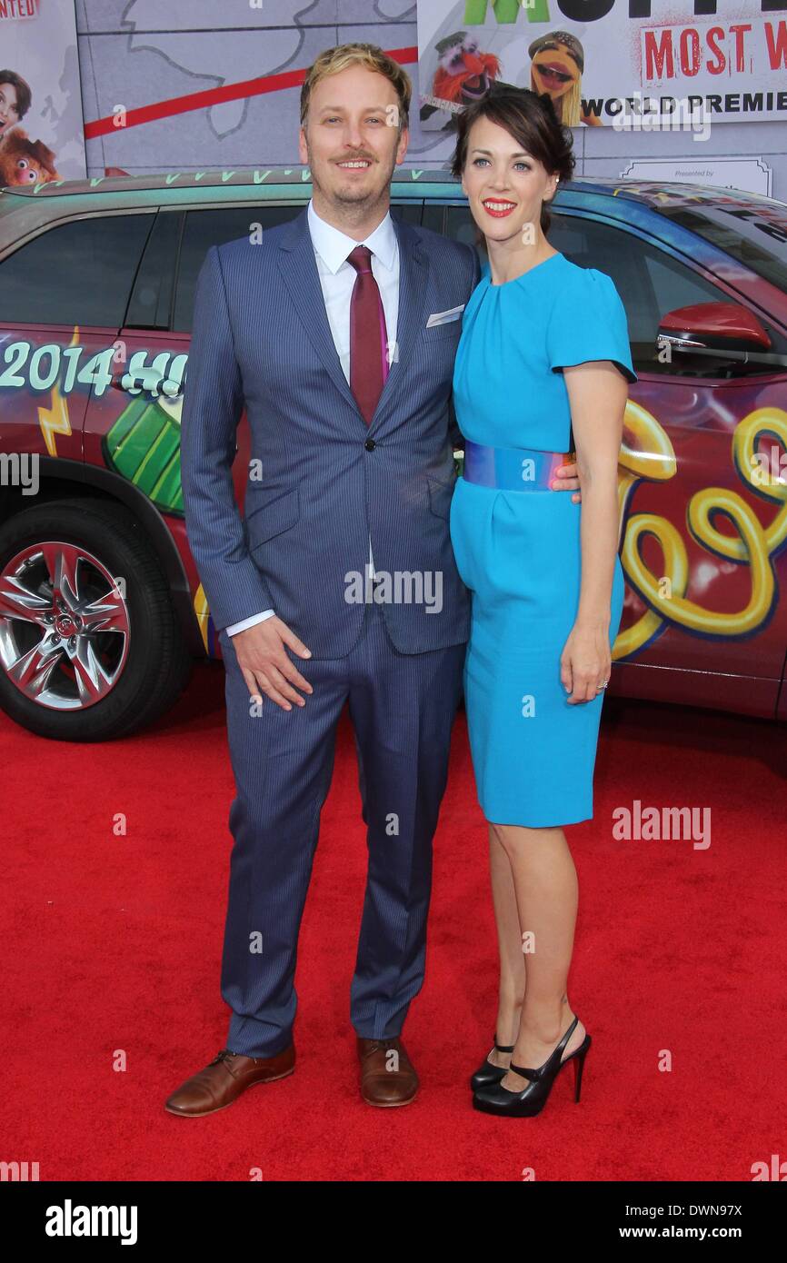 Los Angeles, California, USA. 11th Mar, 2014. Francesca Beauman; James ...