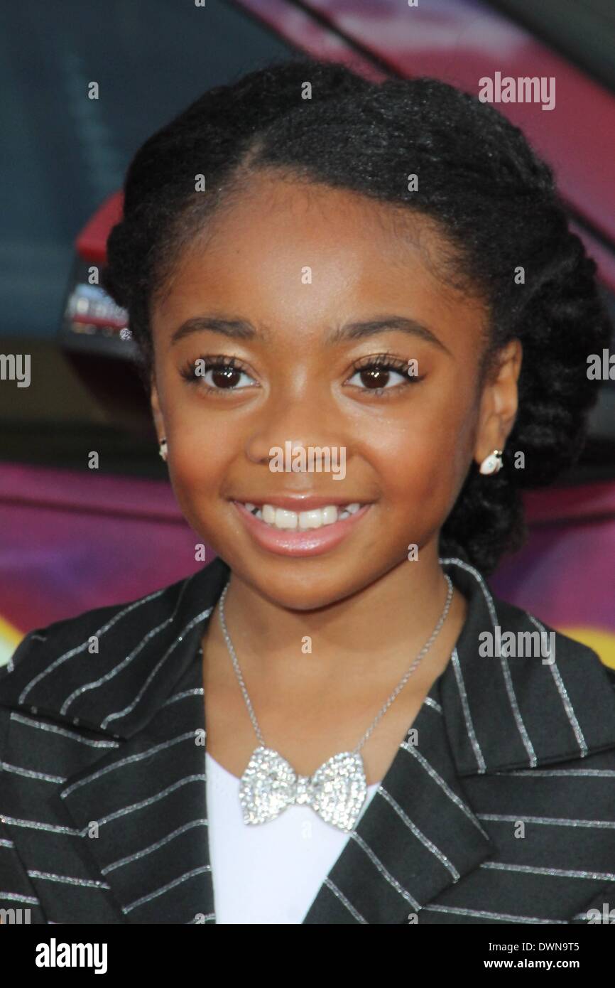 Los Angeles, California, USA. 11th Mar, 2014. SKAI JACKSON attends the ...