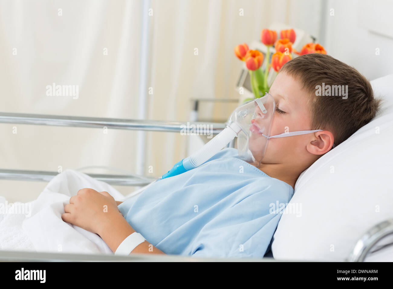 Child Sick In Hospital