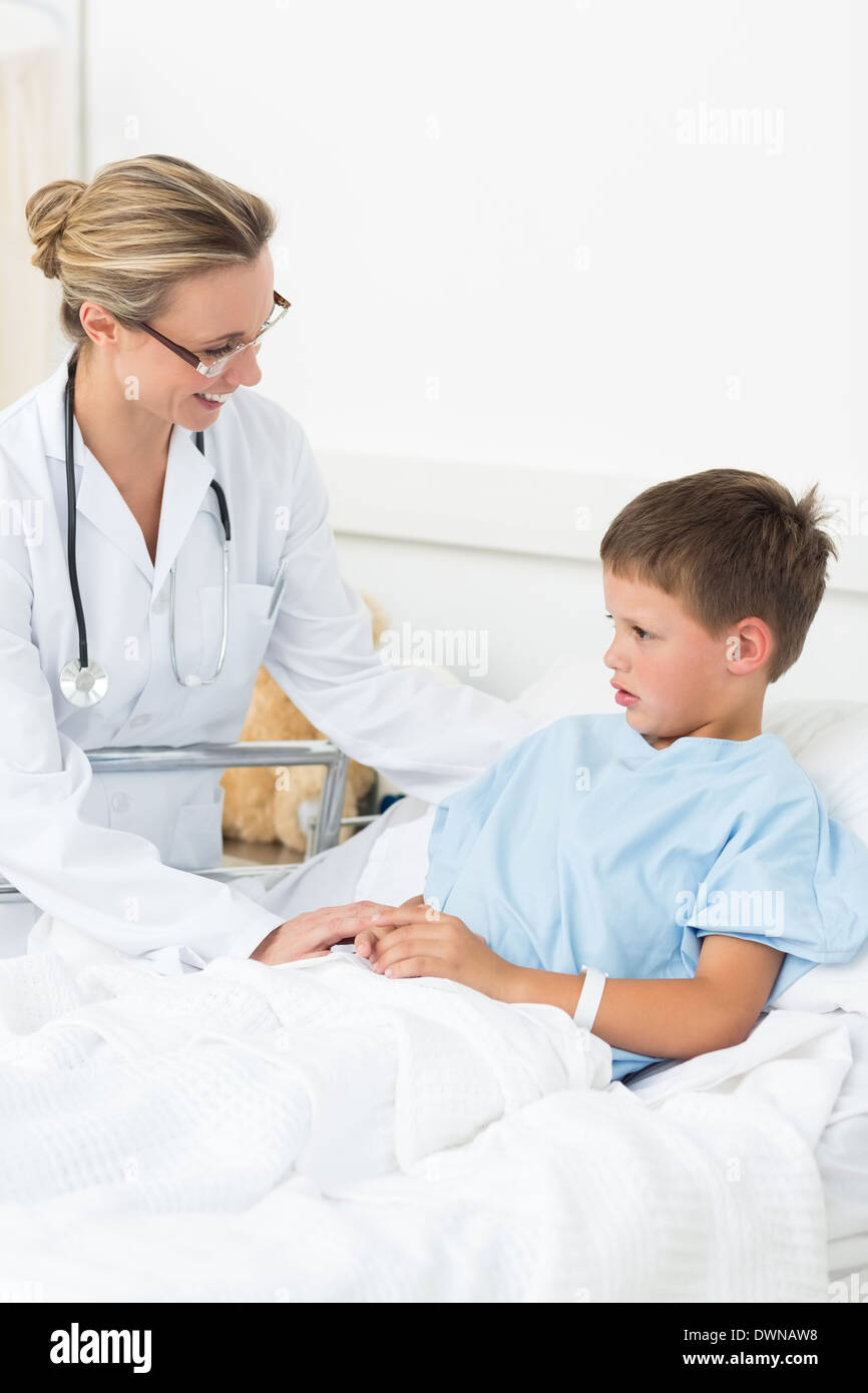 Boy In Hospital