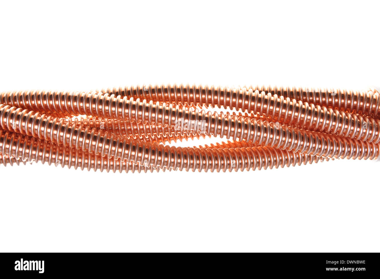 Copper cable, energy and technology industry Stock Photo - Alamy