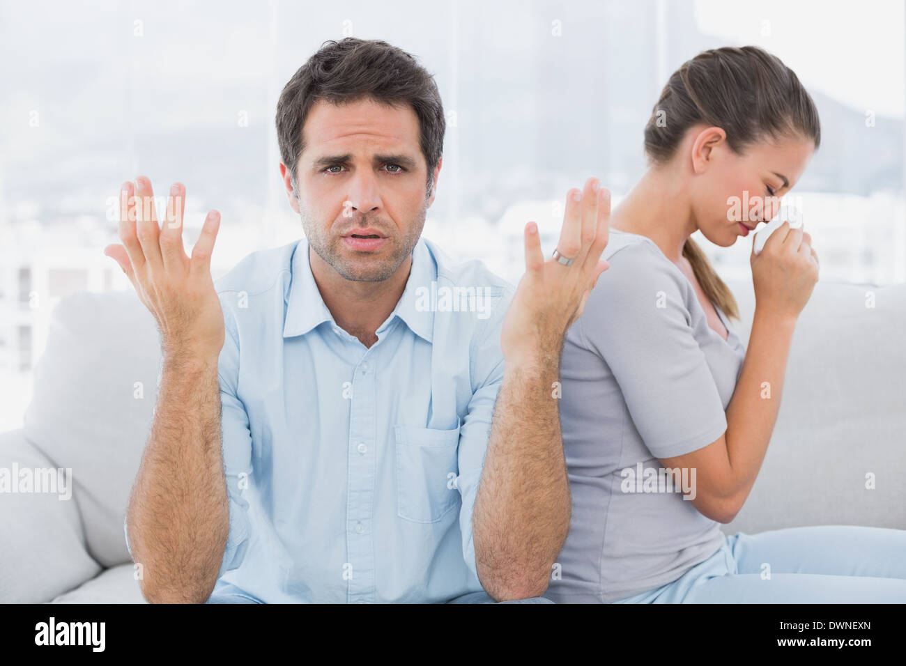 Angry crying man hi-res stock photography and images - Alamy