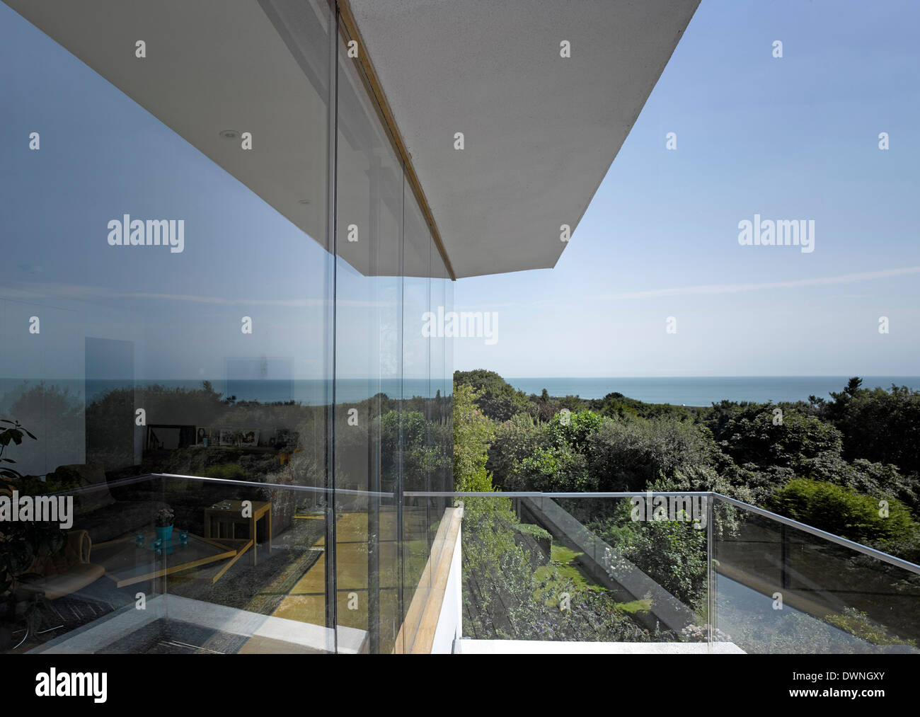 Cliff House, Hythe, United Kingdom. Architect: Foster Lomas, 2013 Stock ...