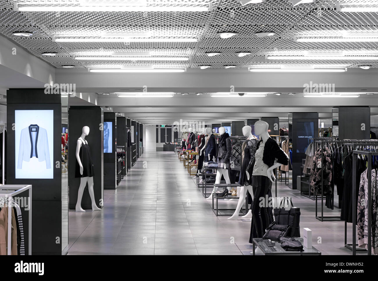 The Fashion lab at Harrods, London, United Kingdom. Architect: Found ...