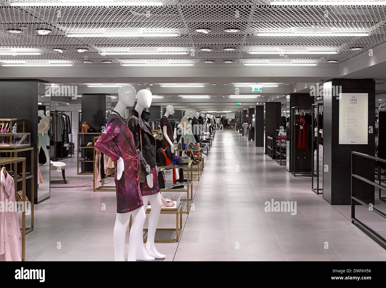 The Fashion lab at Harrods, London, United Kingdom. Architect: Found ...