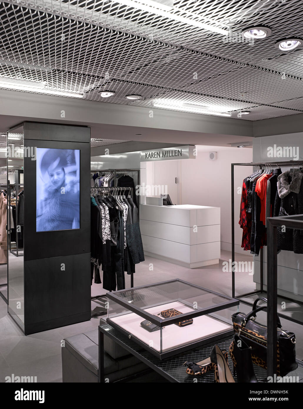 The Fashion lab at Harrods, London, United Kingdom. Architect: Found ...